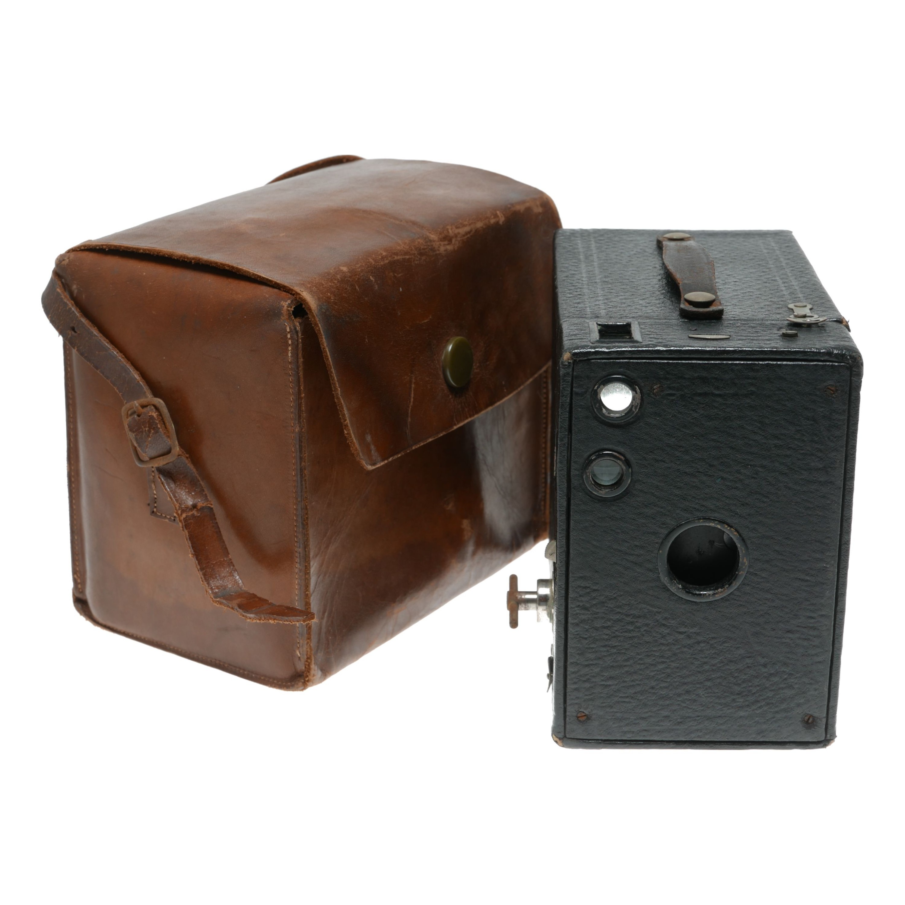 Kodak No.2A Brownie Model B Box 116 Film Camera in Case