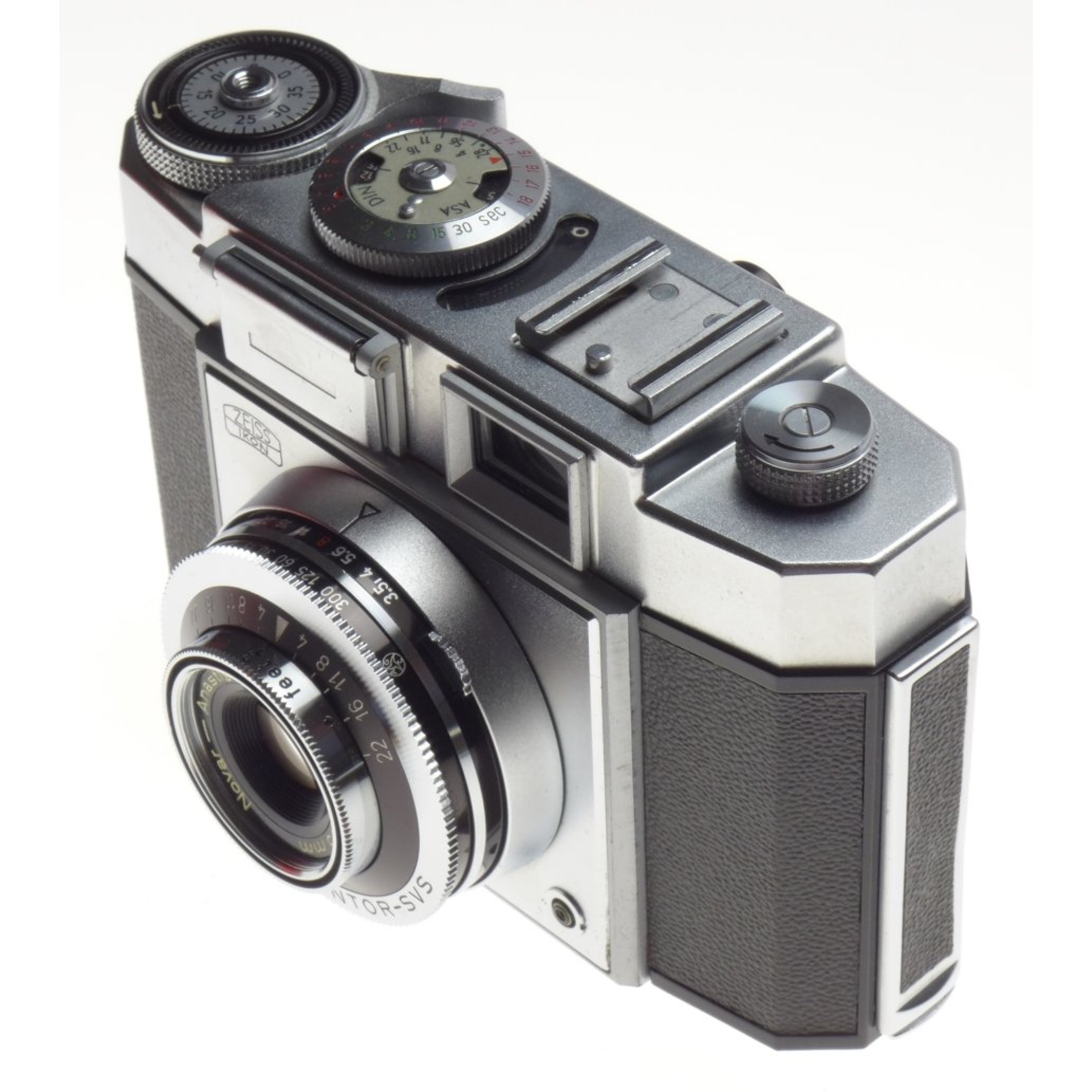 Zeiss Ikon CONTINA 35mm classic film camera Prontor shutter 3.5/45mm ...