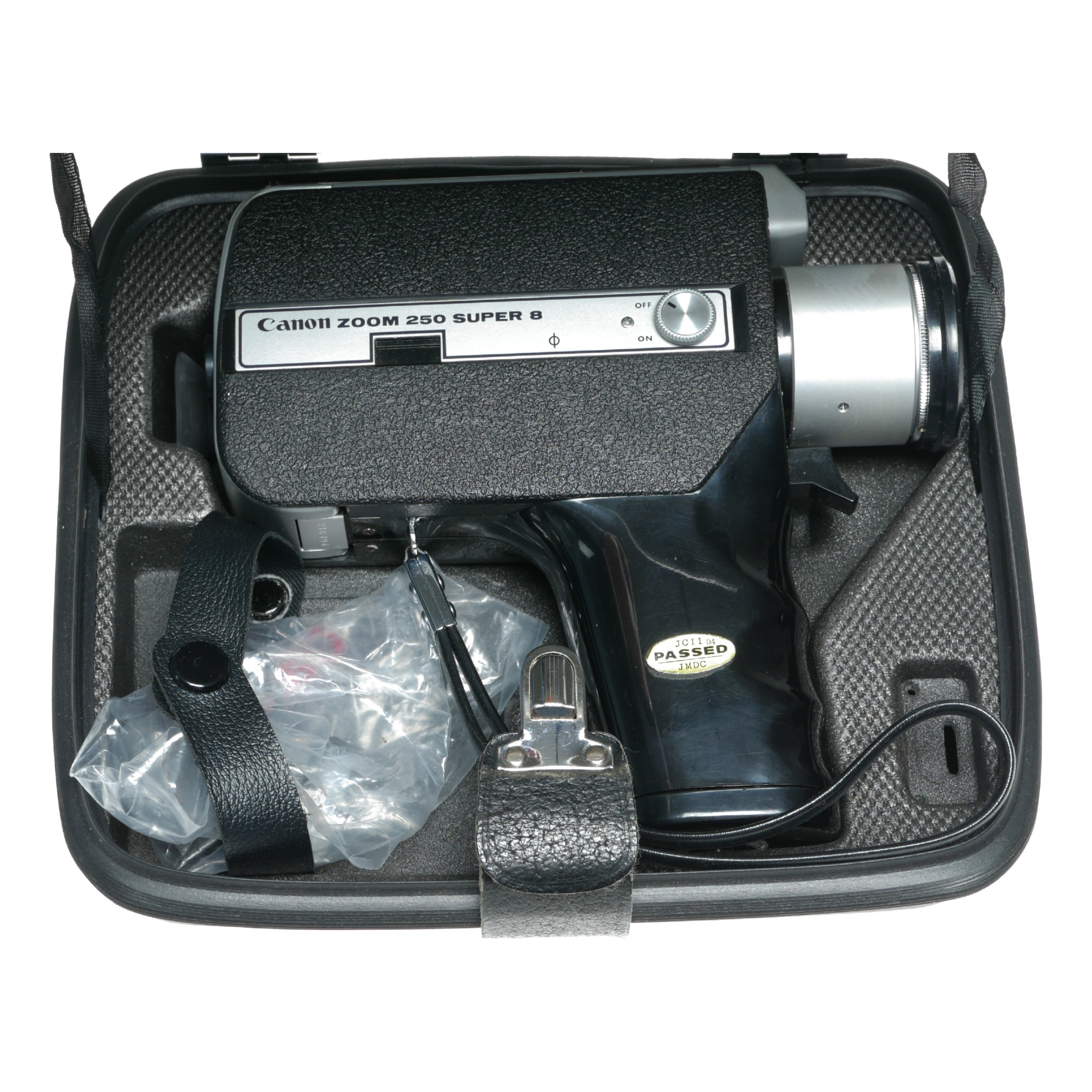 Canon Zoom 250 Super 8 Film Movie Camera Original Box