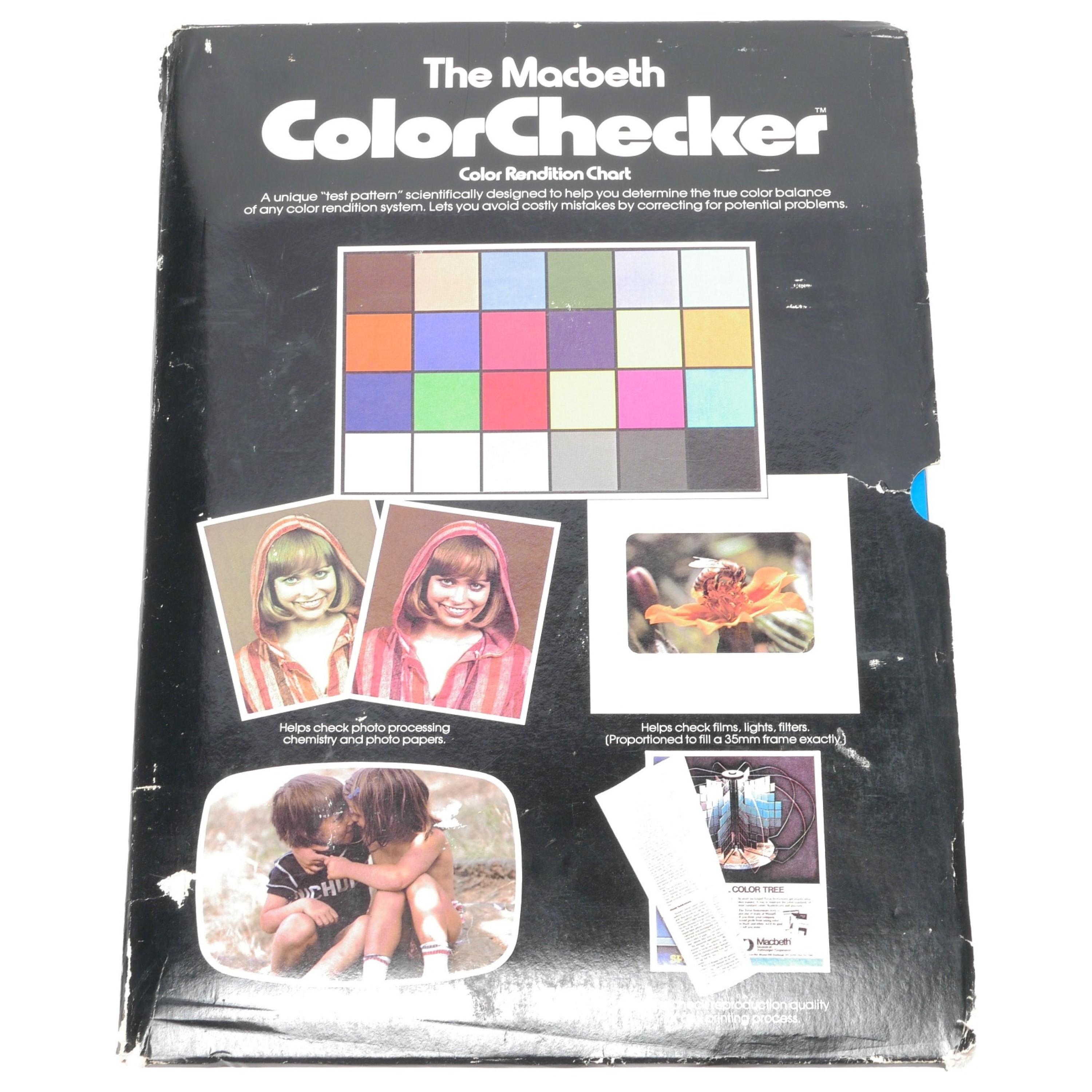 The Macbeth colorchecker rendition chart used rare
