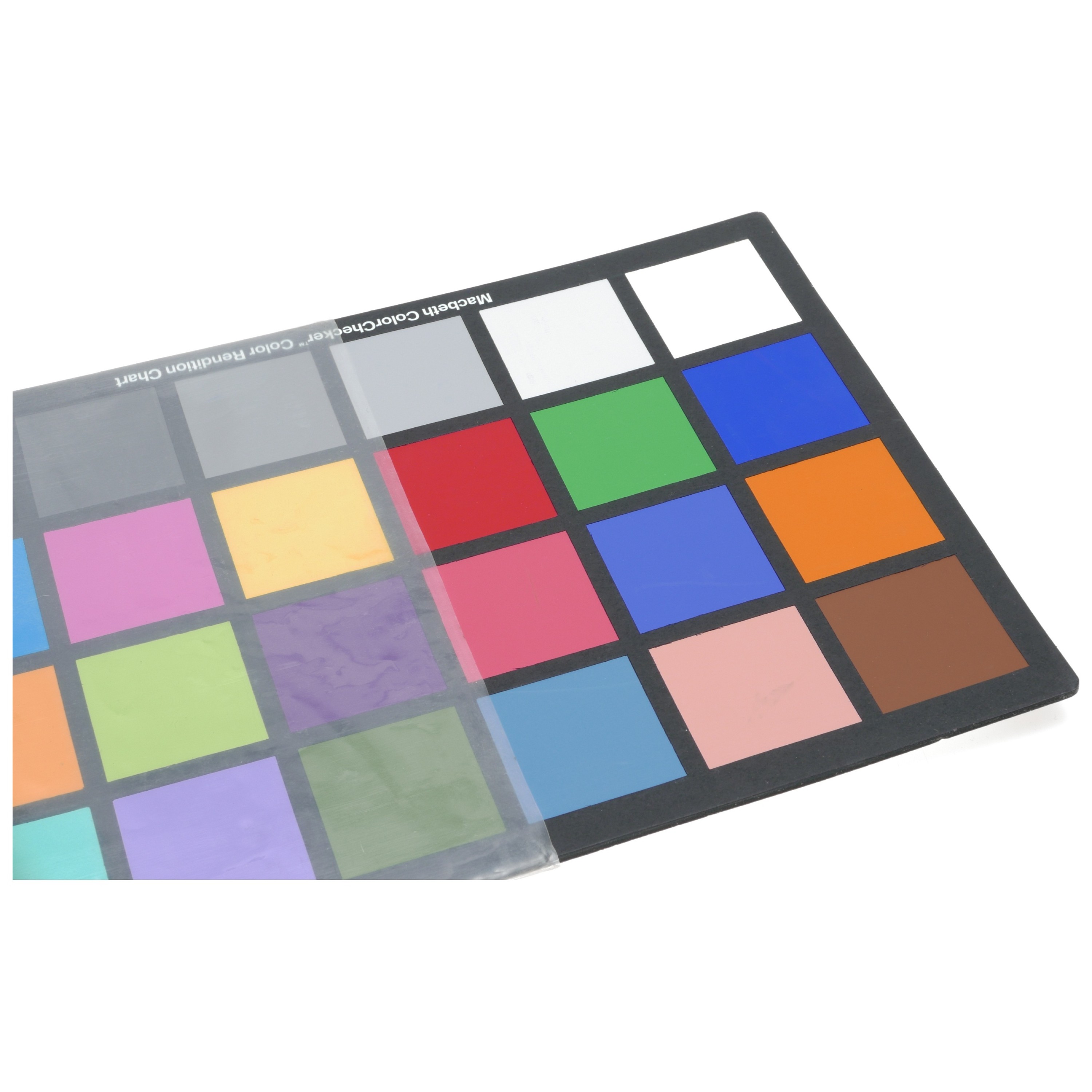 The Macbeth colorchecker rendition chart used rare