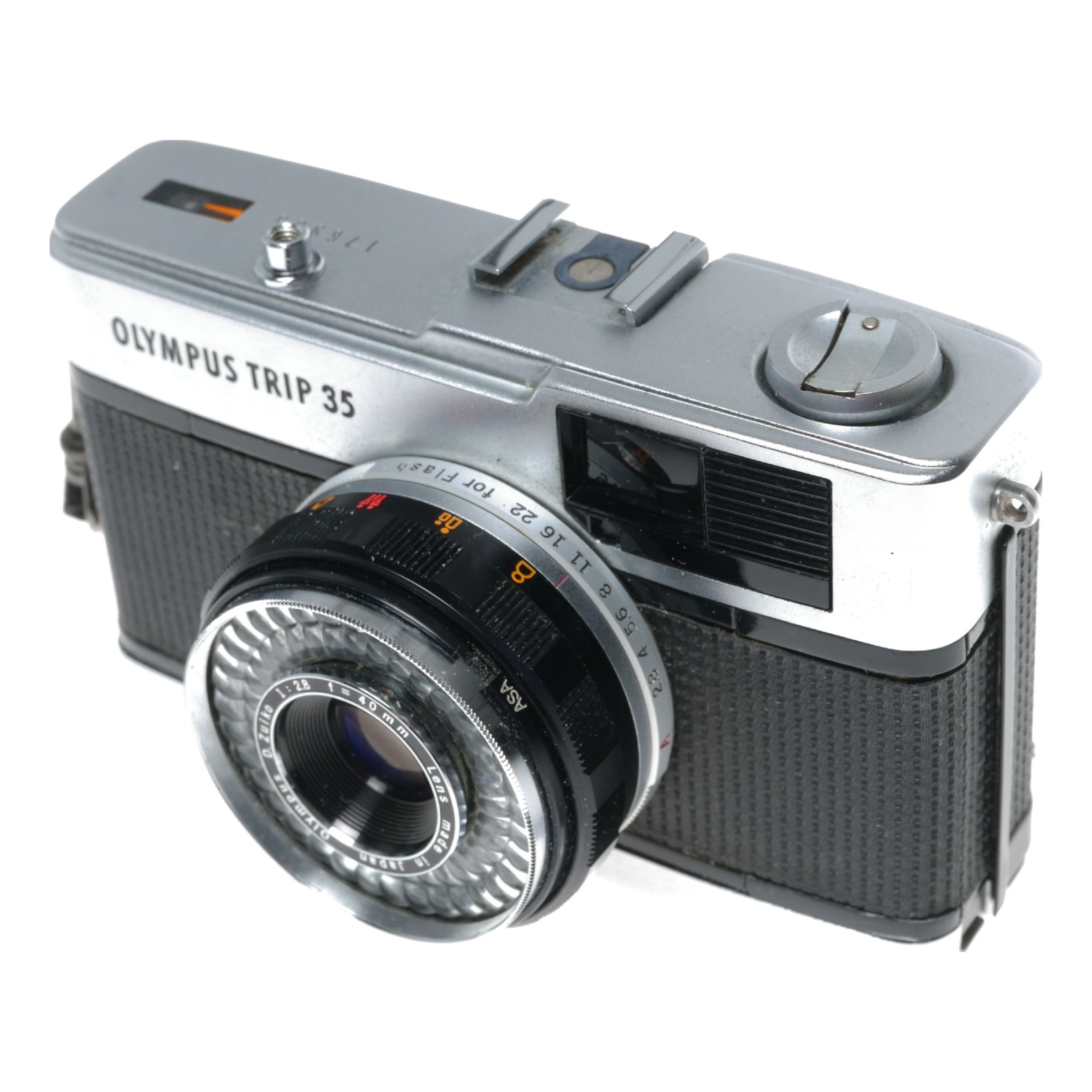 Olympus Trip 35 Compact Point Shoot 35mm Film Camera