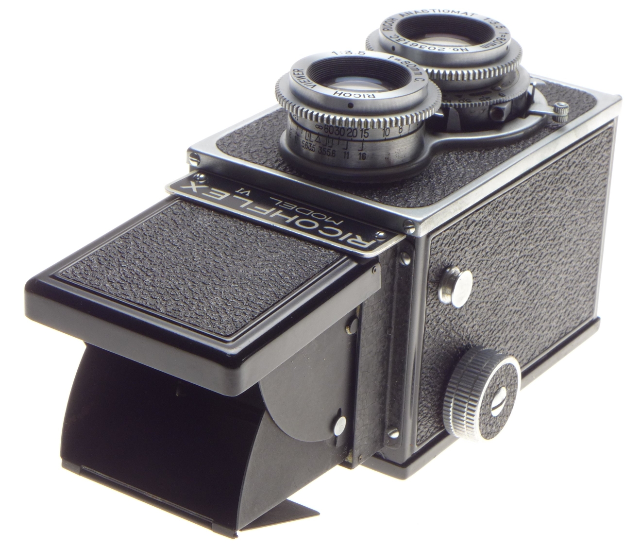 Compact Interchangeable Lens - Ricohflex Model VII vintage TLR camera ...