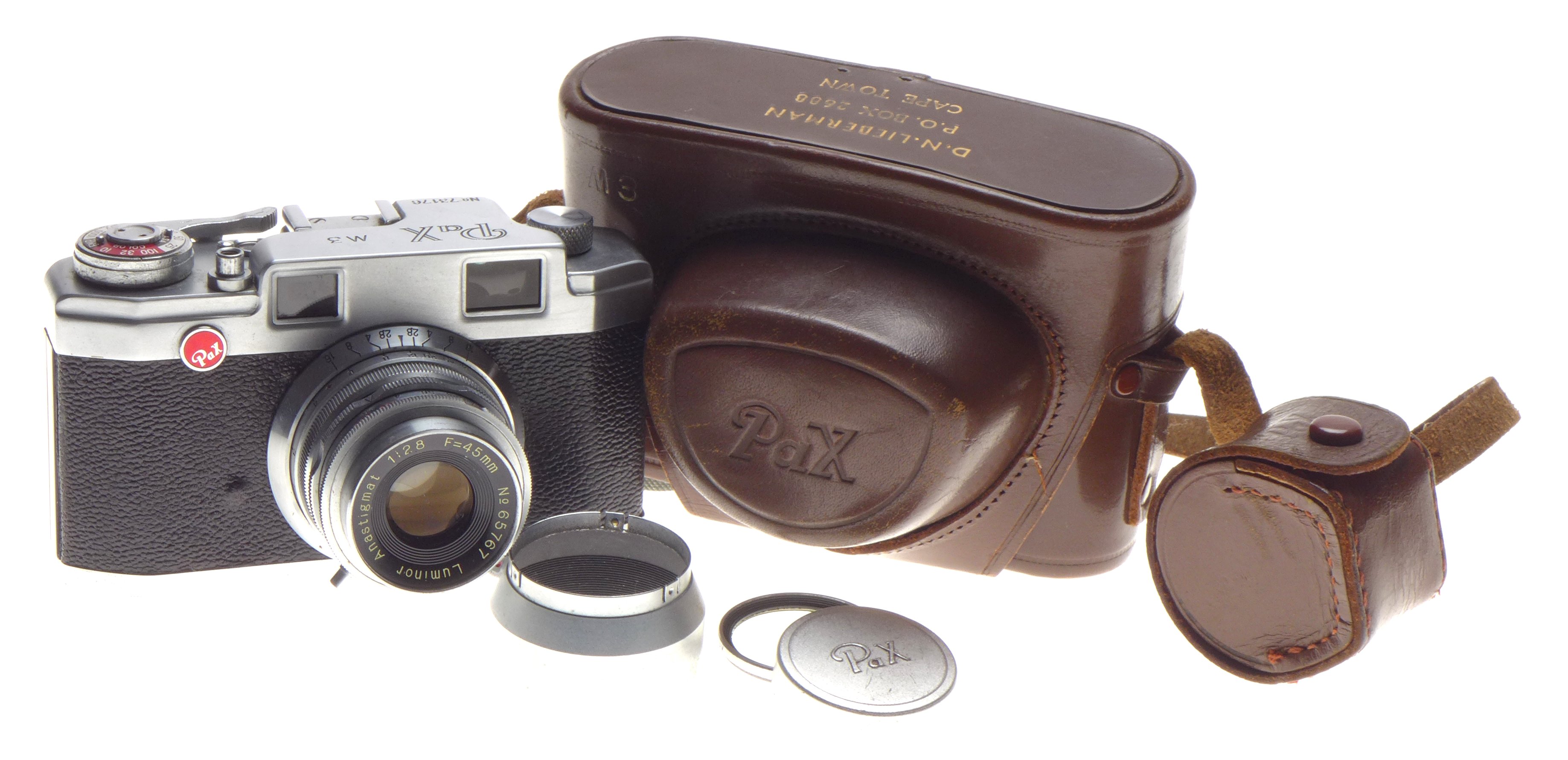 35mm Point & Shoot - PAX M3 rangefinder sub miniature camera kit ...