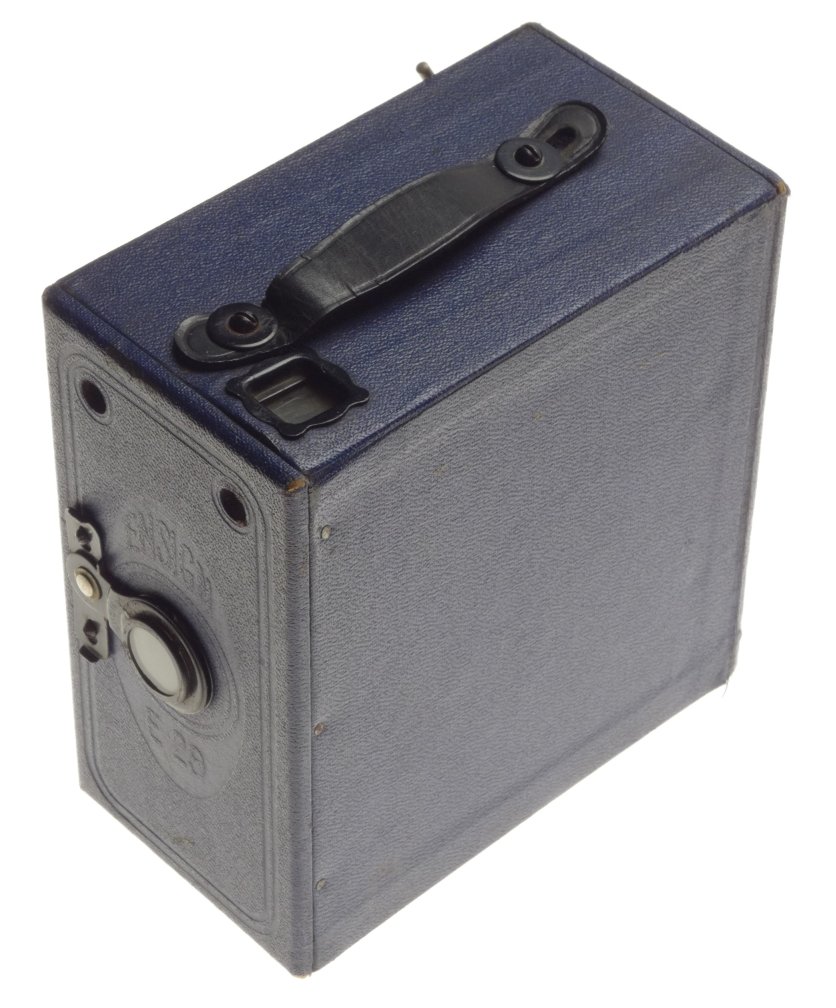 Other Film Cameras - ENSIGN E29 Blue box camera rare old school vintage ...
